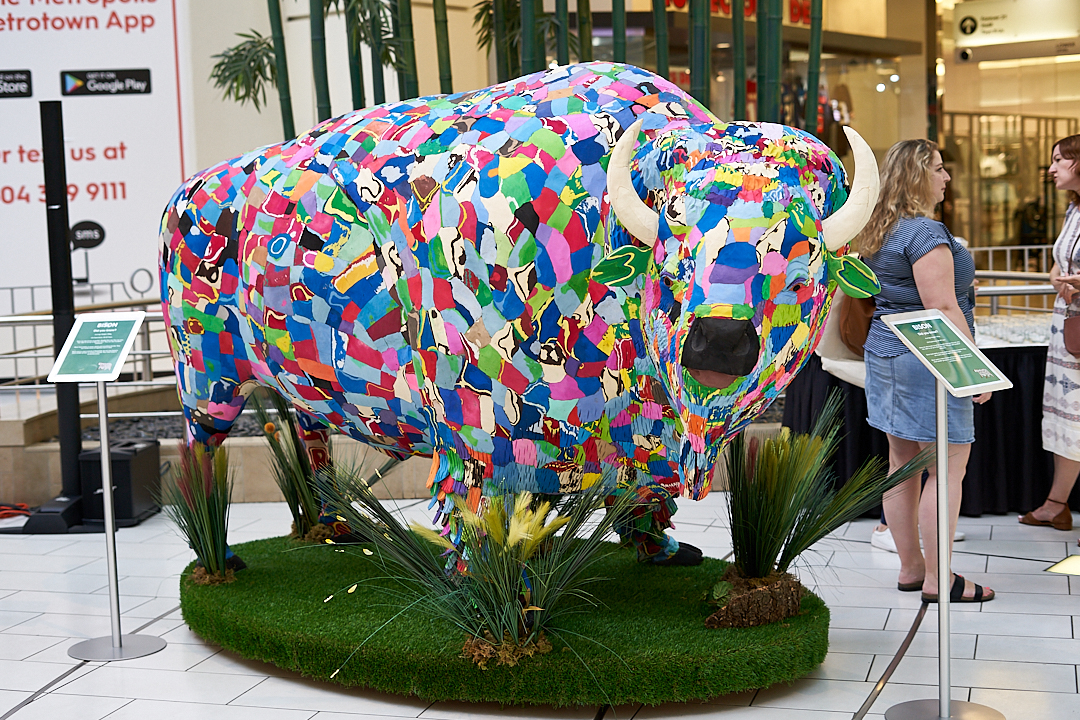 Metropolis at Metrotown Waste to Wonder - largest flip flop animal art ...